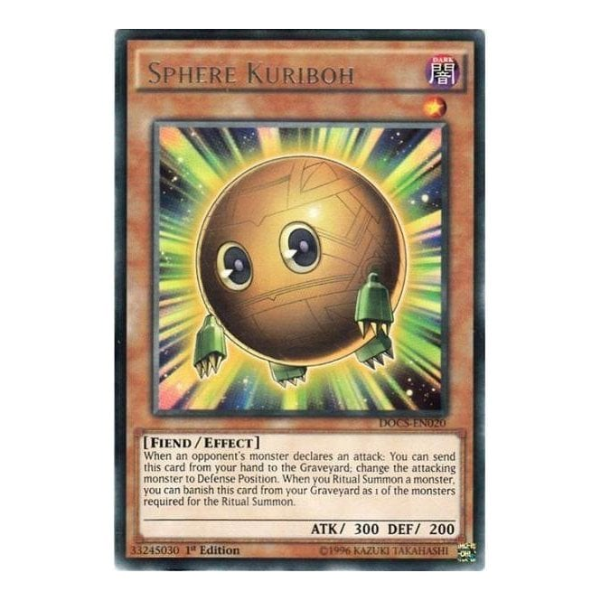 Yu-Gi-Oh! Card DOCS-EN020 Sphere Kuriboh (Rare) | Chaos Cards