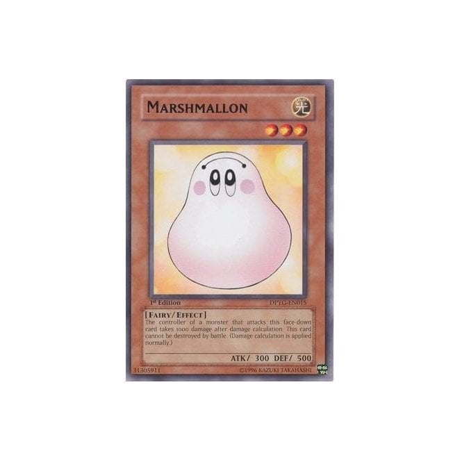 Yu-Gi-Oh! Card DPYG-EN015 Marshmallon (Rare) | Chaos Cards
