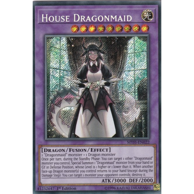 Yu-Gi-Oh! Single Card MYFI-EN022 House Dragonmaid (Secret Rare) | Chaos ...