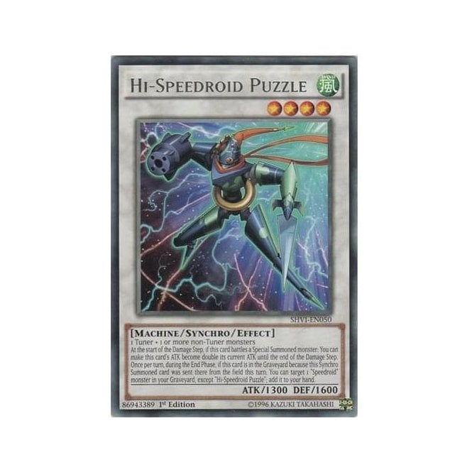 Yu-Gi-Oh! Card SHVI-EN050 Hi-Speedroid Puzzle (Rare) | Chaos Cards