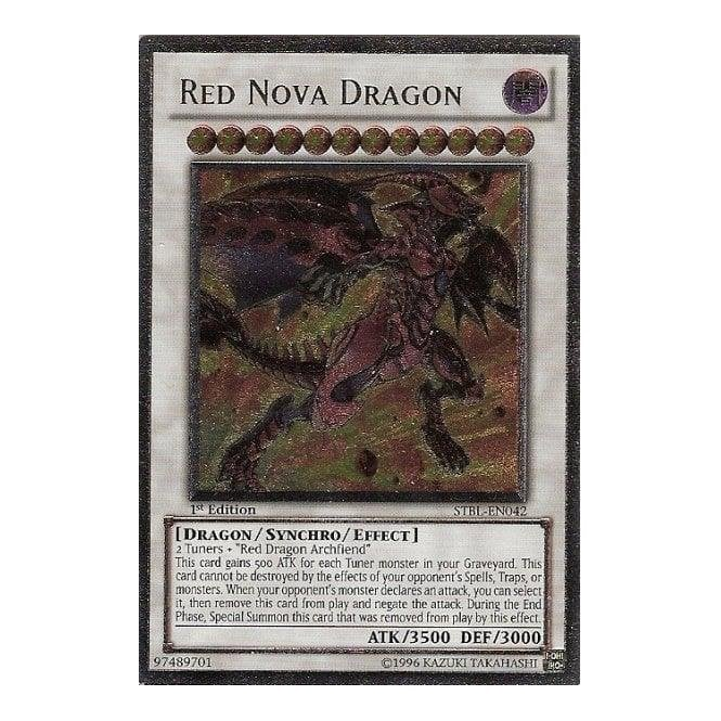Yu-Gi-Oh! Card STBL-EN042 Red Nova Dragon (Ultimate Rare) | Chaos Cards