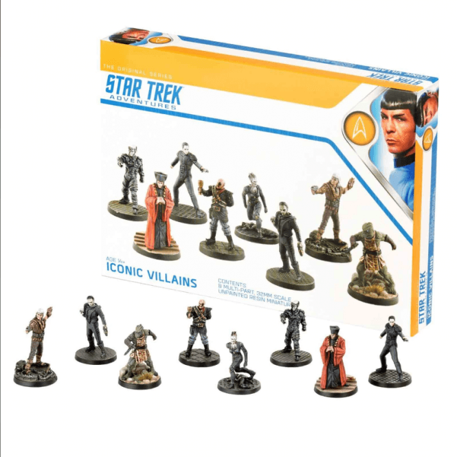 Star Trek Adventures RPG - Iconic Villains 32mm Miniatures | Chaos Cards