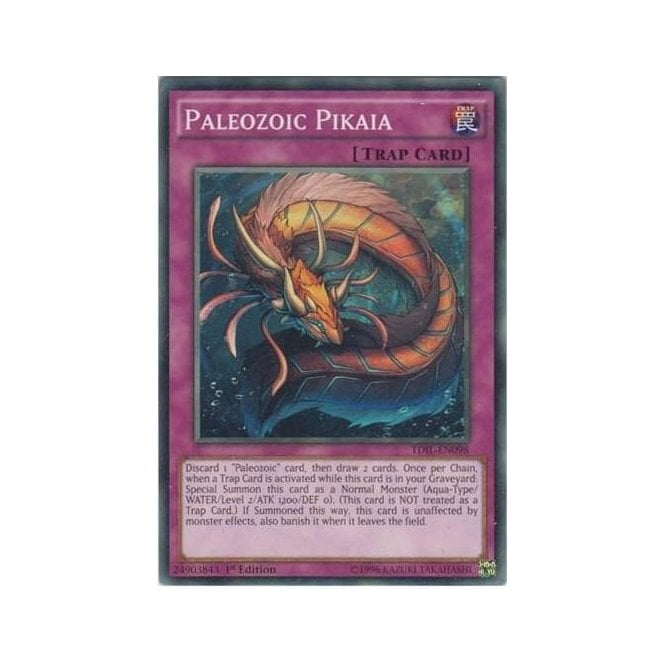 Yu-Gi-Oh! Card TDIL-EN098 Paleozoic Pikaia (Common) | Chaos Cards