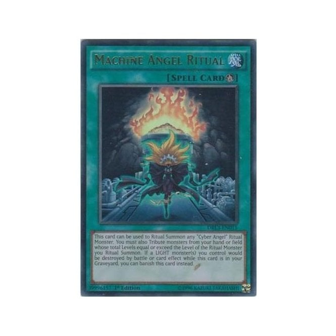 Yu-Gi-Oh! Card DRL3-EN015 Machine Angel Ritual (Ultra Rare) | Chaos Cards
