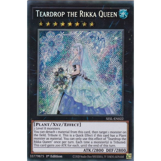 Teardrop the Rikka Queen : SESL-EN022 - Yu-Gi-Oh! Single Card