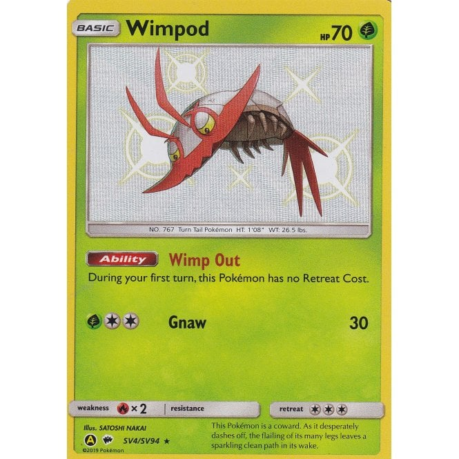 Pokemon Single Card Sun and Moon - Hidden Fates (Shiny Vault) - SV04 ...