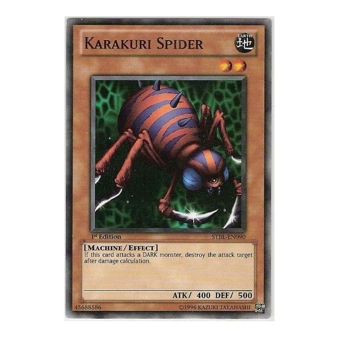 Yu-Gi-Oh! Card STBL-EN090 Karakuri Spider (Common) | Chaos Cards