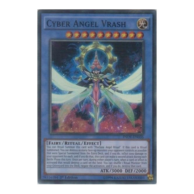 Yu-Gi-Oh! Card INOV-EN036 Cyber Angel Vrash (Super Rare) | Chaos Cards