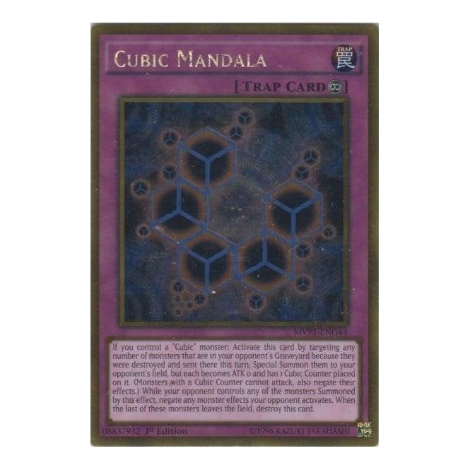 Yu-Gi-Oh! Card MVP1-ENG44 Cubic Mandala (Gold Rare) | Chaos Cards