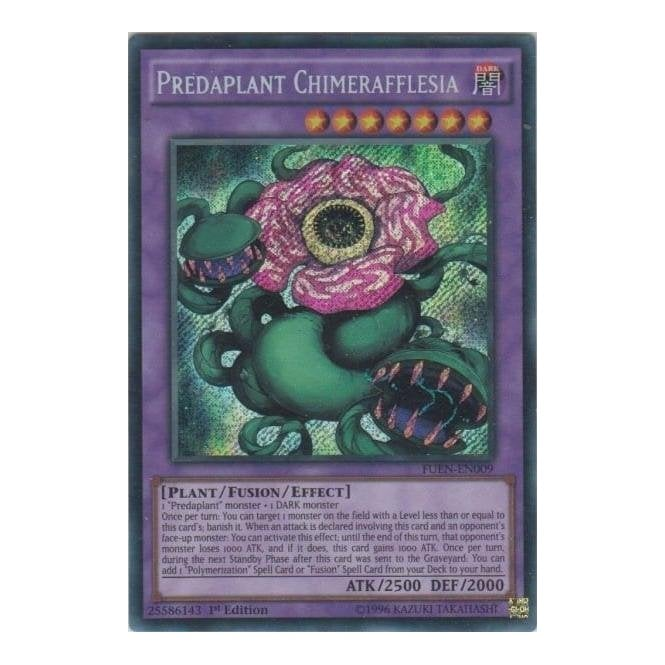 Yu-Gi-Oh! Card FUEN-EN009 Predaplant Chimerafflesia (Secret Rare ...