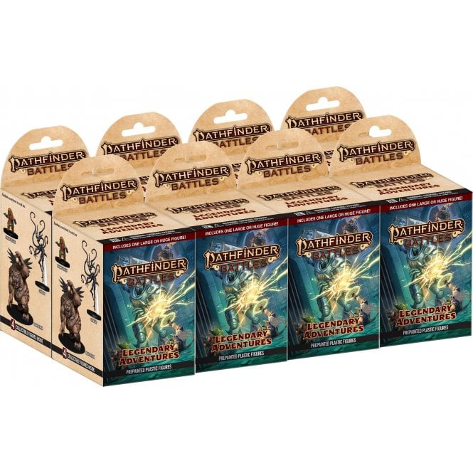 Pathfinder Battles: Legendary Adventures - Booster Brick (8 Packs ...