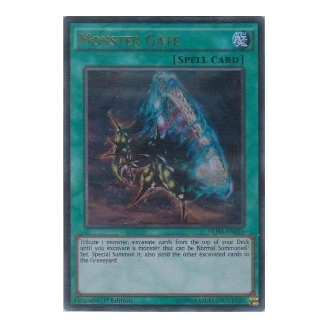 Yu-Gi-Oh! Card DUSA-EN055 Monster Gate (Ultra Rare) | Chaos Cards
