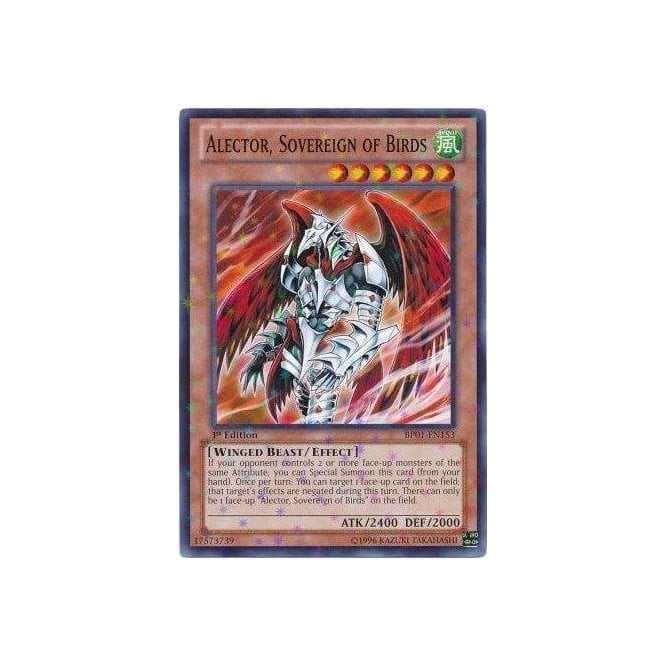 Yu-Gi-Oh! Card BP01-EN153 Alector, Sovereign of Birds (Starfoil Rare ...