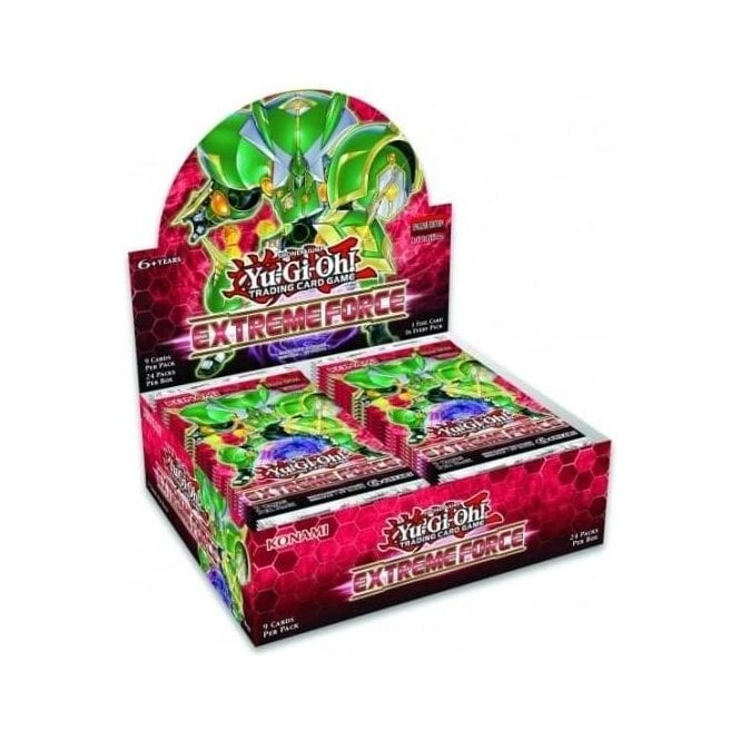 Yu-Gi-Oh! Sealed Booster BOX (24 packs) - Extreme Force (1st Edition ...