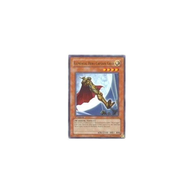 Yu-Gi-Oh! Card FOTB-EN014 Elemental Hero Captain Gold (Ultra Rare ...