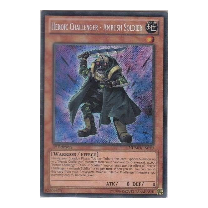 Yu-Gi-Oh! Card NUMH-EN010 Heroic Challenger - Ambush Soldier