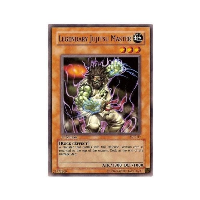 Yu-Gi-Oh! Card AST-017 Legendary Jujitsu Master