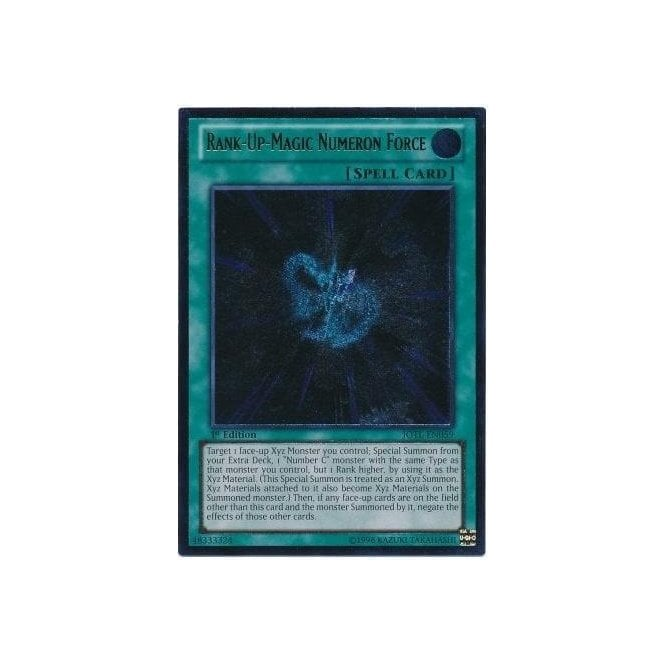 Yu-Gi-Oh! Card JOTL-EN059 Rank-Up-Magic Numeron Force (Ultimate Rare)