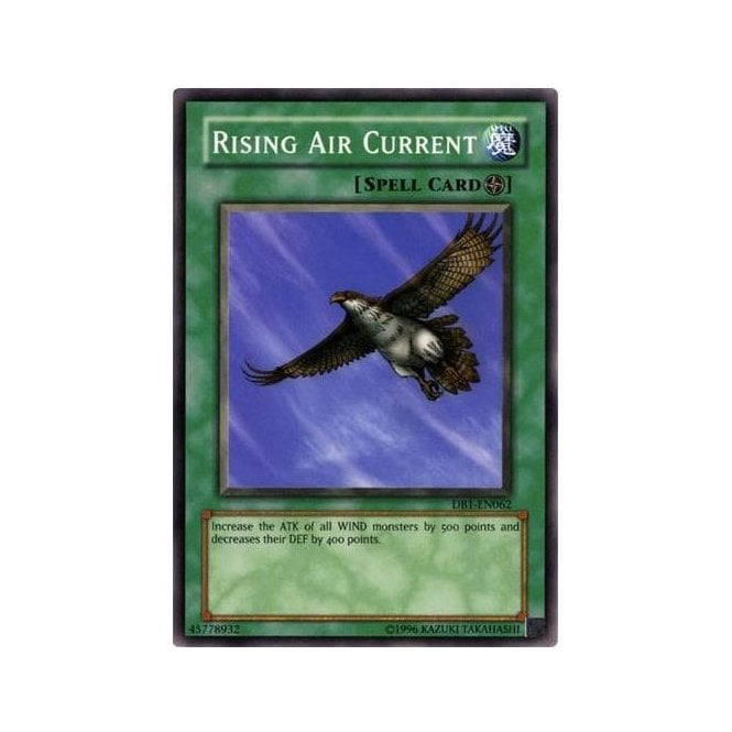 Yu-Gi-Oh! Card DB1-EN062 Rising Air Current | Chaos Cards