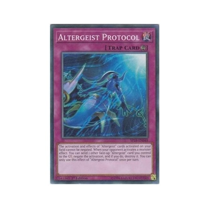 Yu-Gi-Oh! Card SP18-EN048star Altergeist Protocol (Starfoil Rare) | Chaos Cards