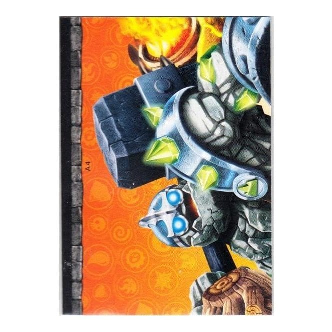 Skylanders Giants Trading Card - A4 PUZZLE | Chaos Cards