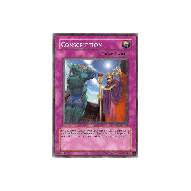 Yu-Gi-Oh! Card DR04-EN058 Conscription | Chaos Cards