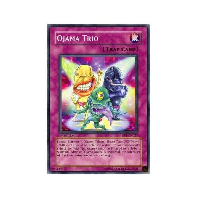 Yu-Gi-Oh! Card DCR-EN047 Ojama Trio | Chaos Cards