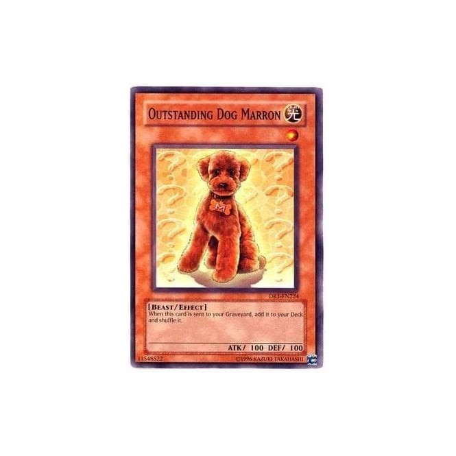 Yu-Gi-Oh! Card DCR-EN062 Outstanding Dog Marron