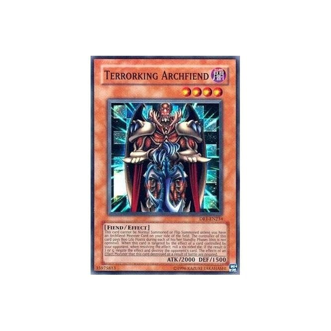 Yu-Gi-Oh! Card DCR-EN072 Terrorking Archfiend | Chaos Cards