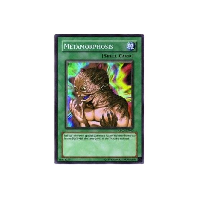 Yu-Gi-Oh! Card DR1-EN038 Metamorphosis | Chaos Cards