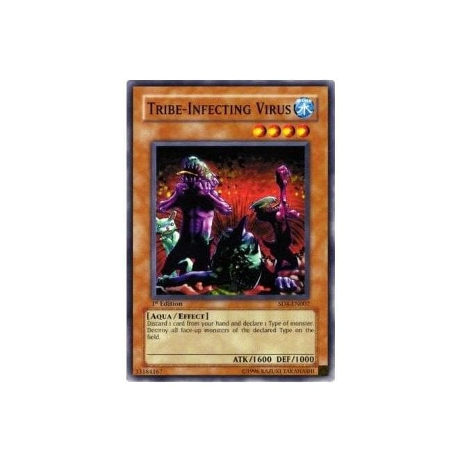 Yu-Gi-Oh! Card DR1-EN131 Tribe-Infecting Virus
