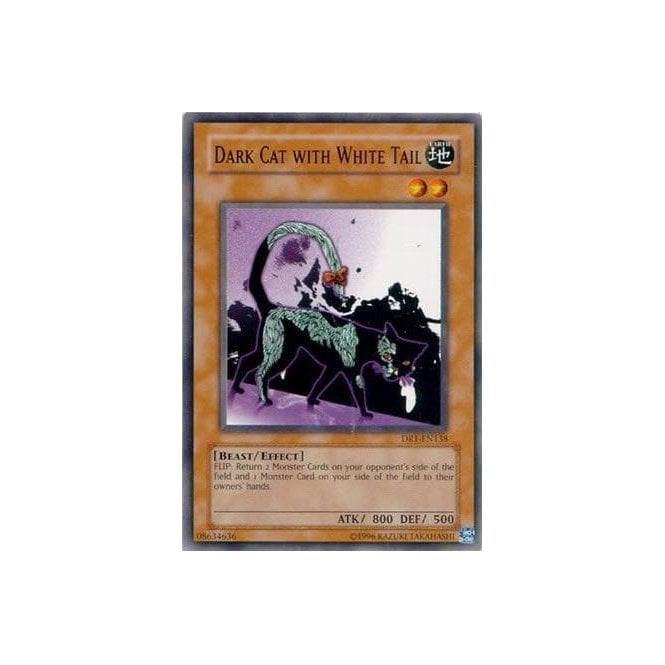 Yu-Gi-Oh! Card DR1-EN138 Dark Cat with White Tail