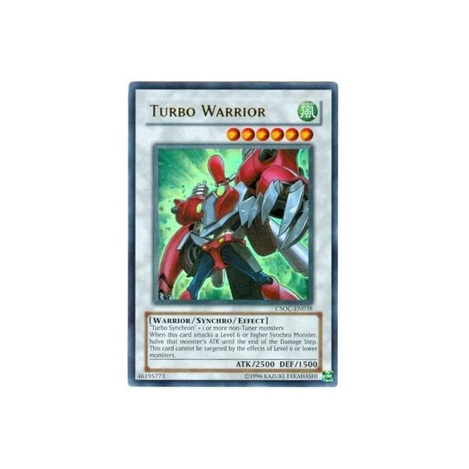 Yu-Gi-Oh! Card CSOC-EN038 Turbo Warrior | Chaos Cards