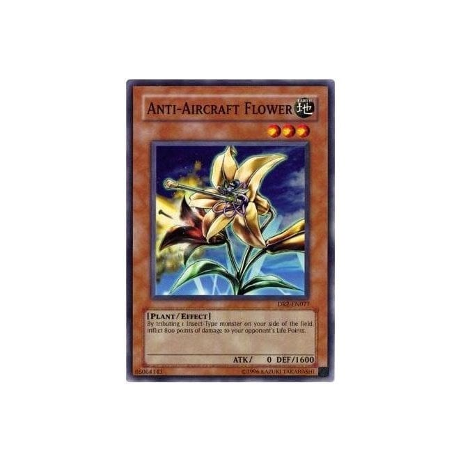 Yu-Gi-Oh! Card DR2-EN077 Anti-Aircraft Flower | Chaos Cards