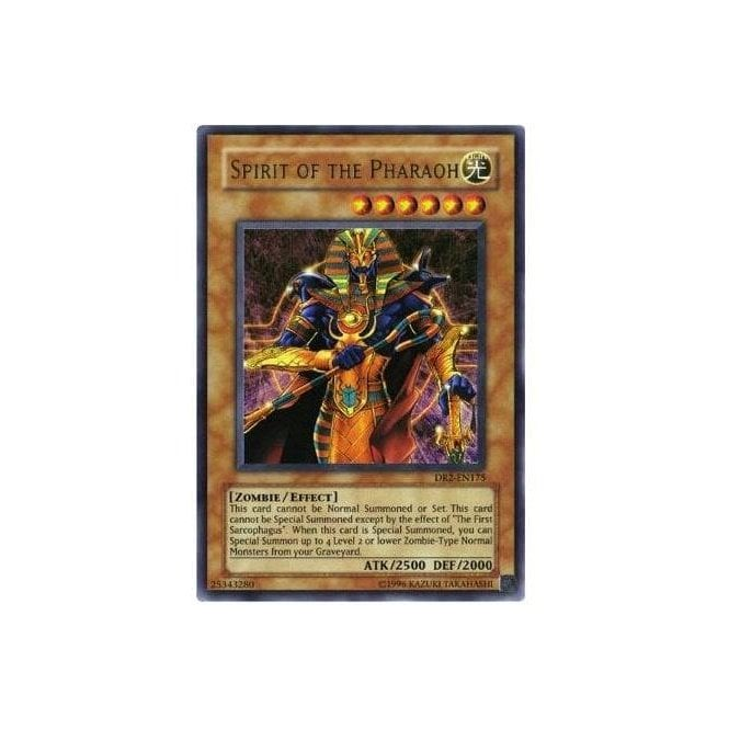 Yu-Gi-Oh! Card DR2-EN175 Spirit of the Pharaoh