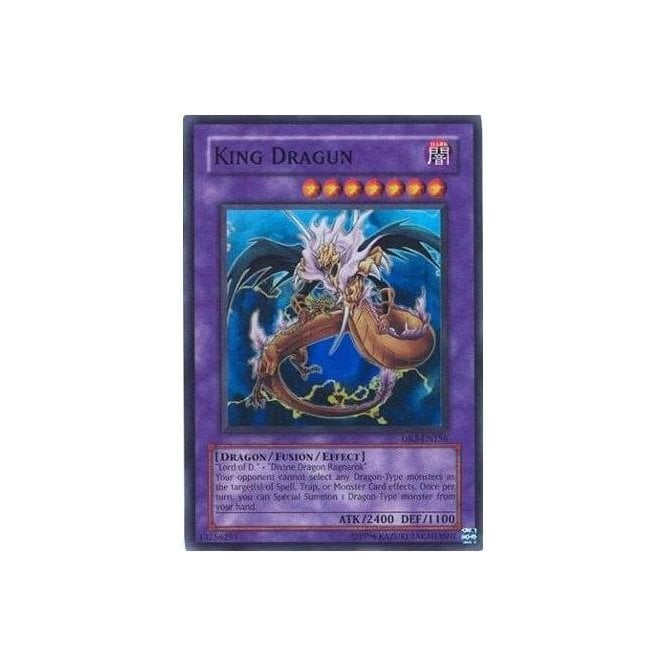 Yu-Gi-Oh! Card DR3-EN156 King Dragun | Chaos Cards