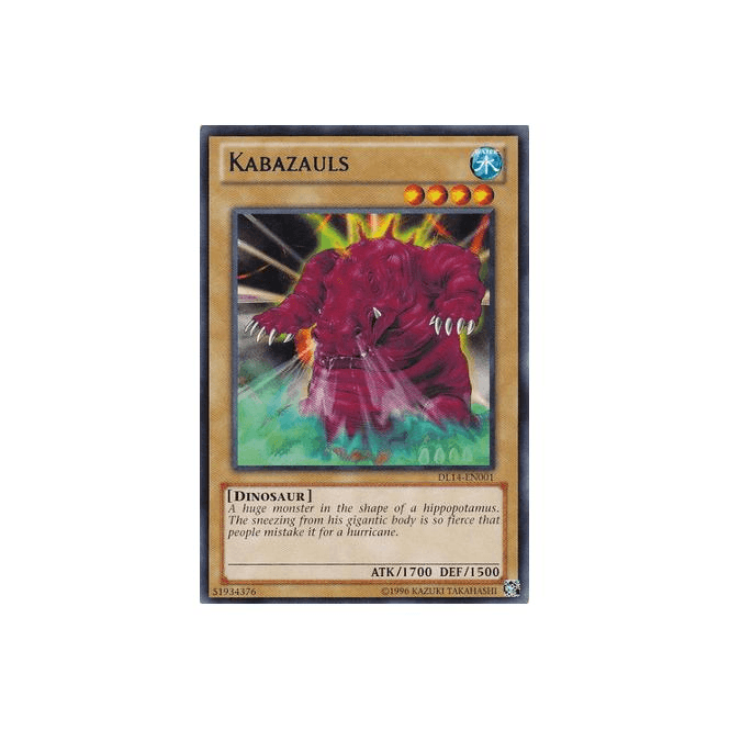 Yu-Gi-Oh! Card PGD-054 Kabazauls | Chaos Cards