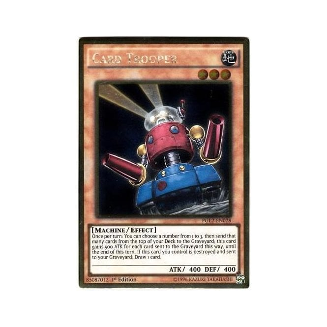 Yu-Gi-Oh! Card PGL2-EN028 Card Trooper (Gold Rare) | Chaos Cards