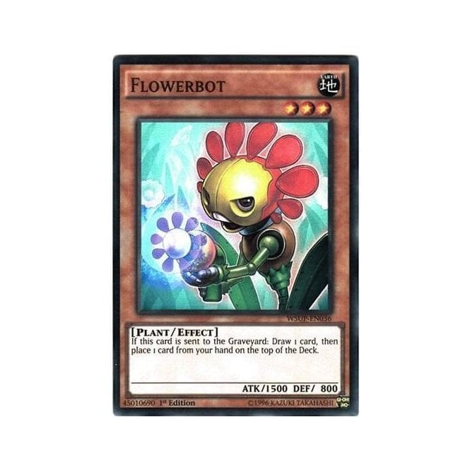 Yu-Gi-Oh! Card WSUP-EN036 Flowerbot (Super Rare) | Chaos Cards