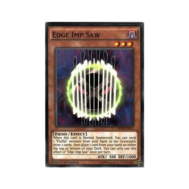 Yu-Gi-Oh! Card CROS-EN012 Edge Imp Saw (Common) | Chaos Cards