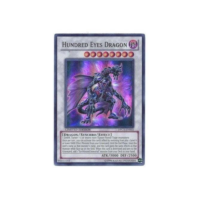 Yu-Gi-Oh! Promo Card DPC5-EN003 Hundred Eyes Dragon (Super Rare ...