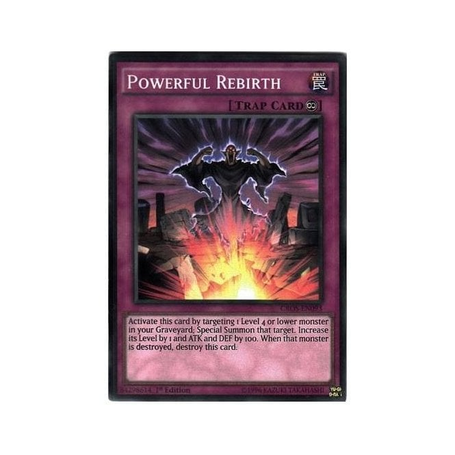 Yu-Gi-Oh! Card CROS-EN093 Powerful Rebirth (Super Rare) | Chaos Cards