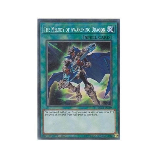 Yu-Gi-Oh! Card LED3-EN009 The Melody of Awakening Dragon (Common) | Chaos Cards