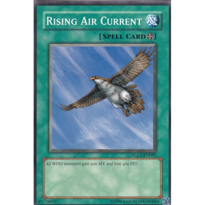 Rising Air Current (Common) : DLG1-EN081 - Yu-Gi-Oh! Single Card