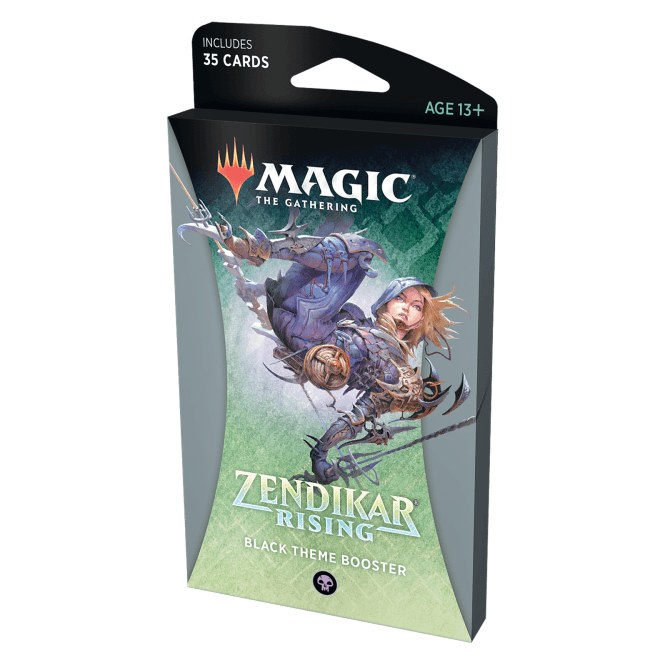 Magic the Gathering : Zendikar Rising - THEME Booster Pack Black (35 cards)