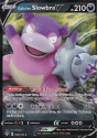 Galarian Slowbro V : SWORD AND SHIELD - DARKNESS ABLAZE 099/189 - Pokemon Single Card