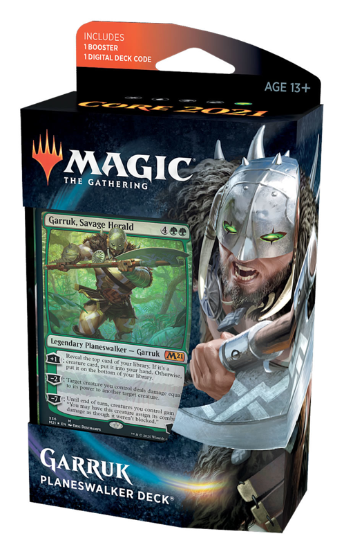 Magic the Gathering : Core Set 2021 - Planeswalker Deck: Garruk