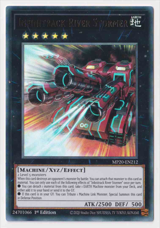 Infinitrack River Stormer (Ultra Rare) : MP20-EN212 - Yu-Gi-Oh! Single Card