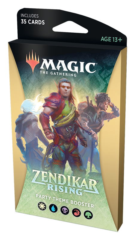 Magic the Gathering: Zendikar Rising - THEME Booster Pack Party (35 cards)
