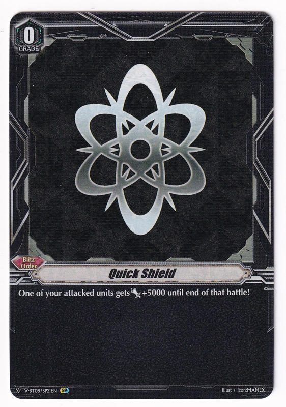 Quick Shield : V-BT08-SP21 - Cardfight!! Vanguard Single Card